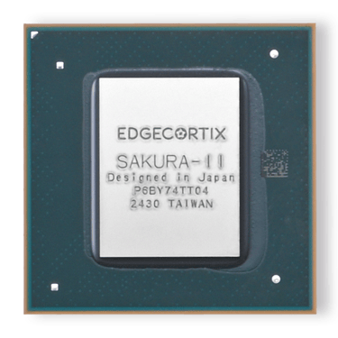 SAKURA-II エネルギー効率に優れたエッジAIコプロセッサ | EdgeCortix