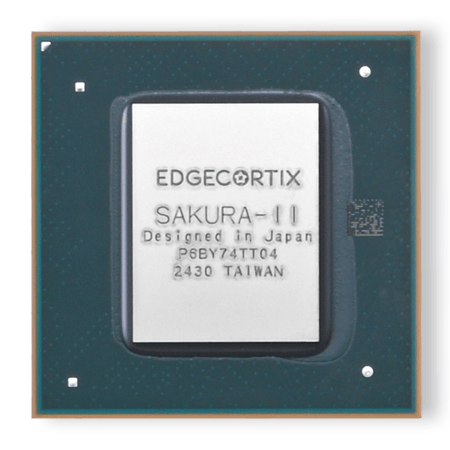 SAKURA-II エネルギー効率に優れたエッジAIコプロセッサ | EdgeCortix